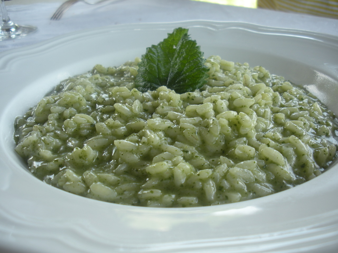Nettle risotto – The Food Diaries